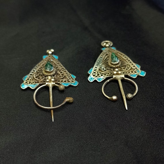 Fibule berbère "Trazerzit" , bijoux berberes .handmade - Gem