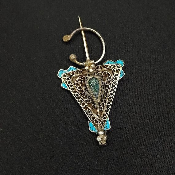 Fibule berbère "Trazerzit" , bijoux berberes .handmade - Gem