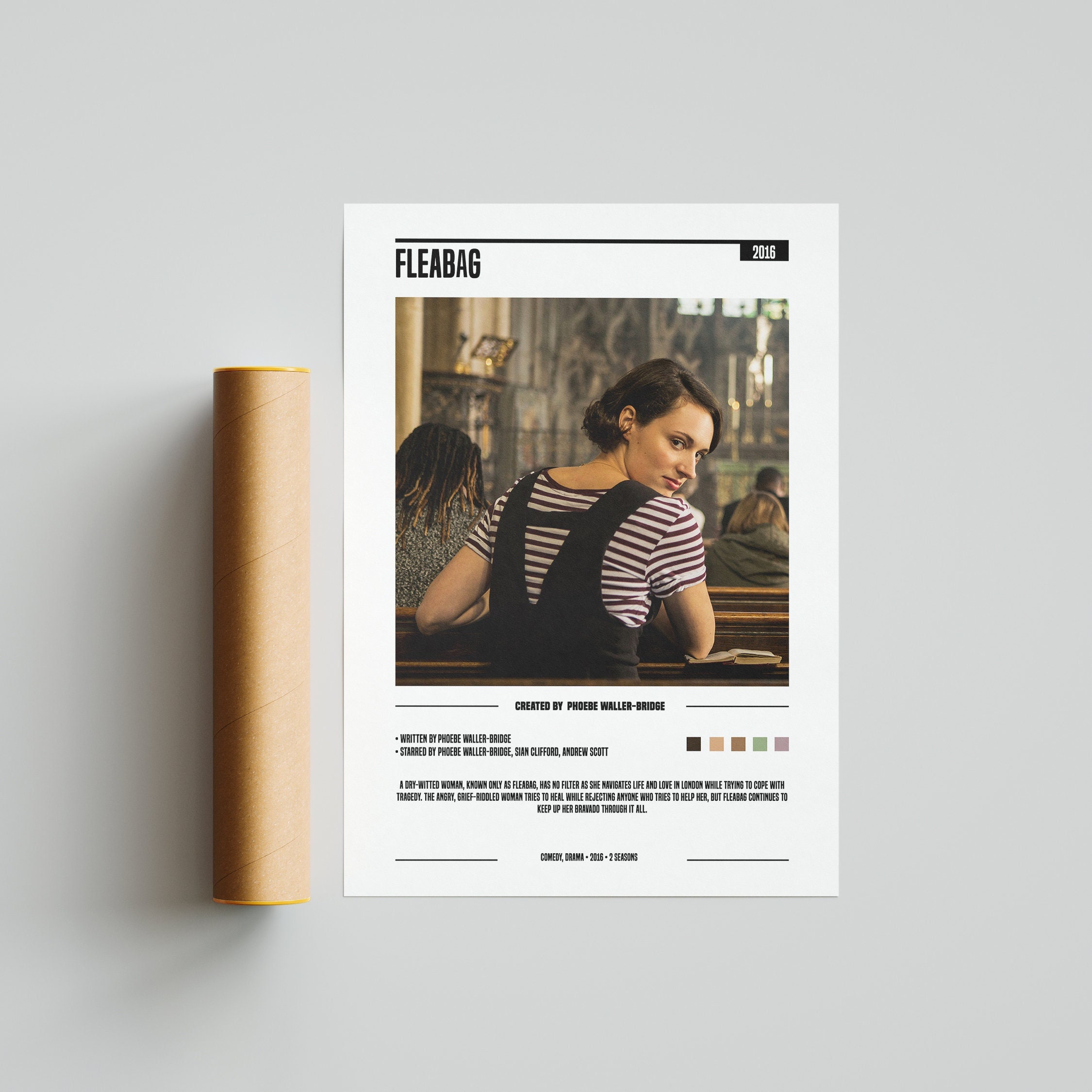 Fleabag TV Show Poster Starting at $12.99 By Floral Mind
