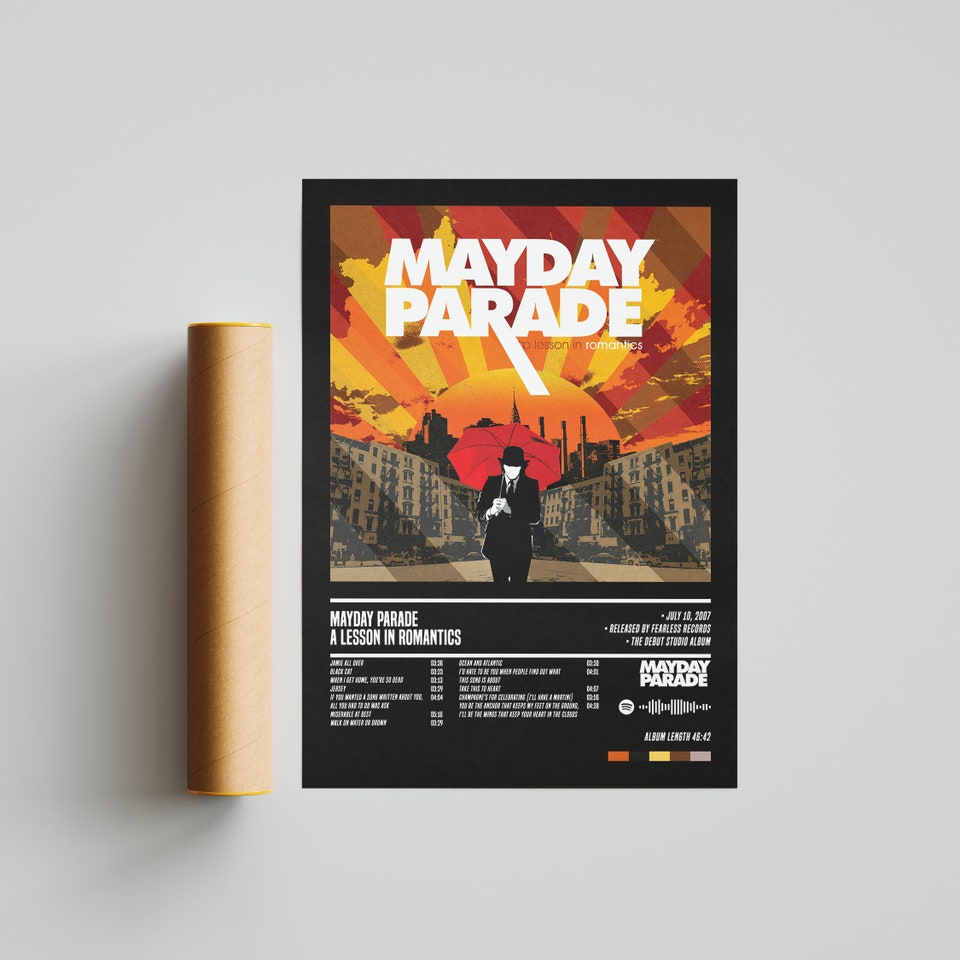 Mayday Parade Posters - A Lesson in Romantics Poster sold by Alverta ...