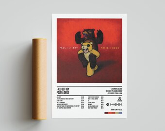 Fall Out Boy Poster | Etsy