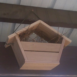 2 Large Dove Boxes Dove Nesting Box Mourning Dove Nesting - Etsy