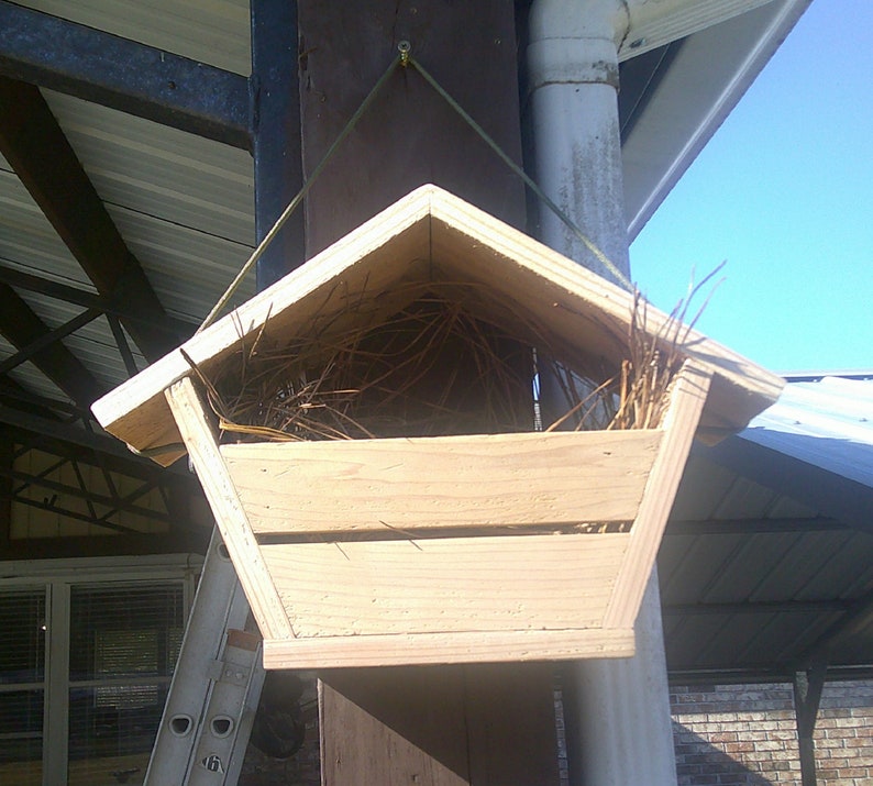 Large Dove Houseboxmourning Dove Nesting House This Back - Etsy