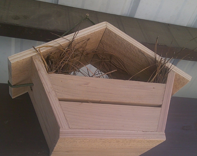 Large Dove House,box,mourning Dove Nesting House, This Back Yard ...