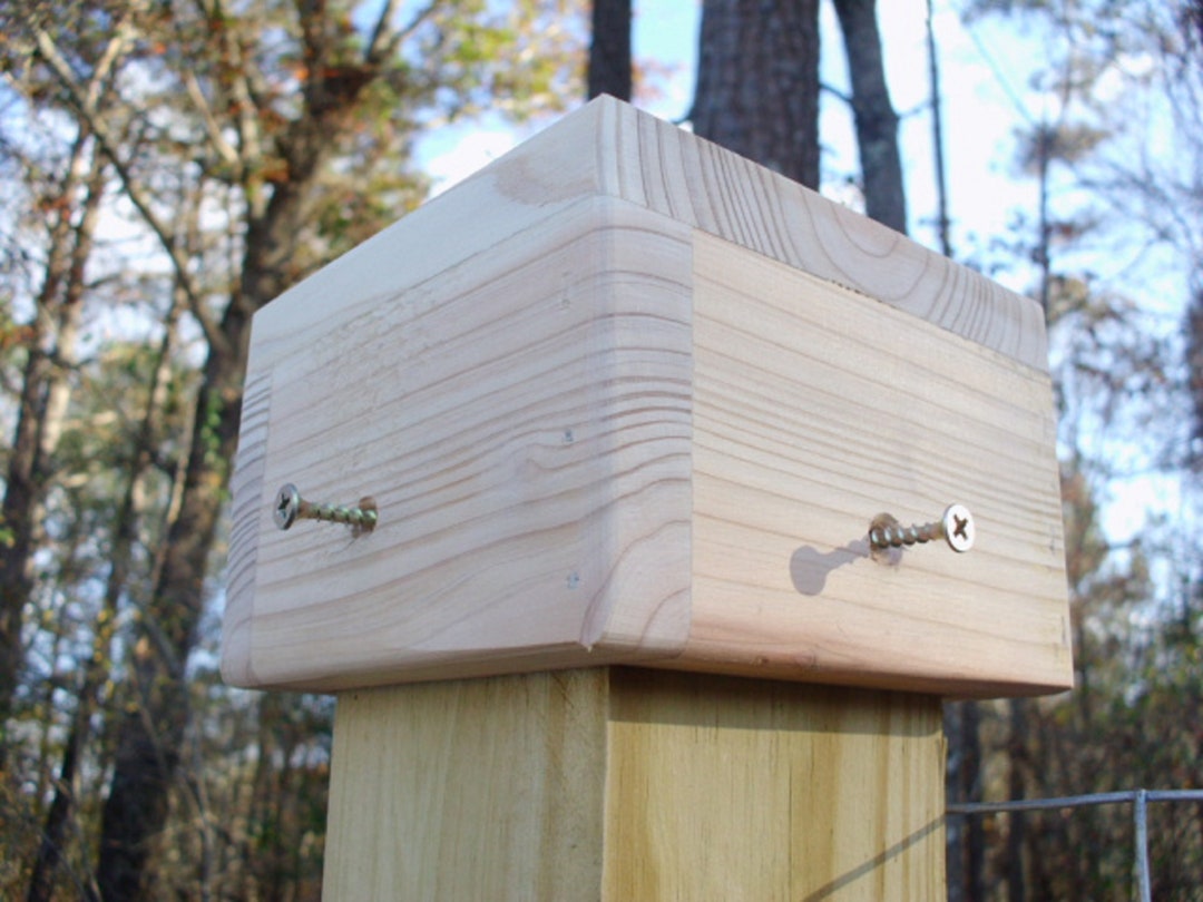 Bird Feeder Post Mount, Spruce, Bird Feeder Mount, Bird House Post ...