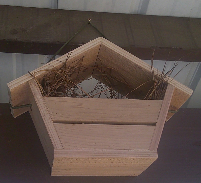 Large Dove Houseboxmourning Dove Nesting House This Back - Etsy
