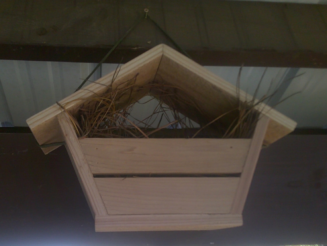 Large Dove Houseboxmourning Dove Nesting House This Back - Etsy