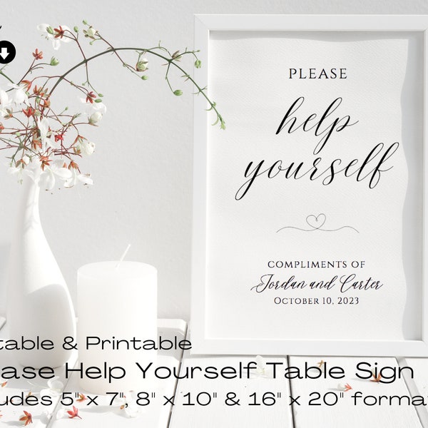 Please Help Yourself - Etsy