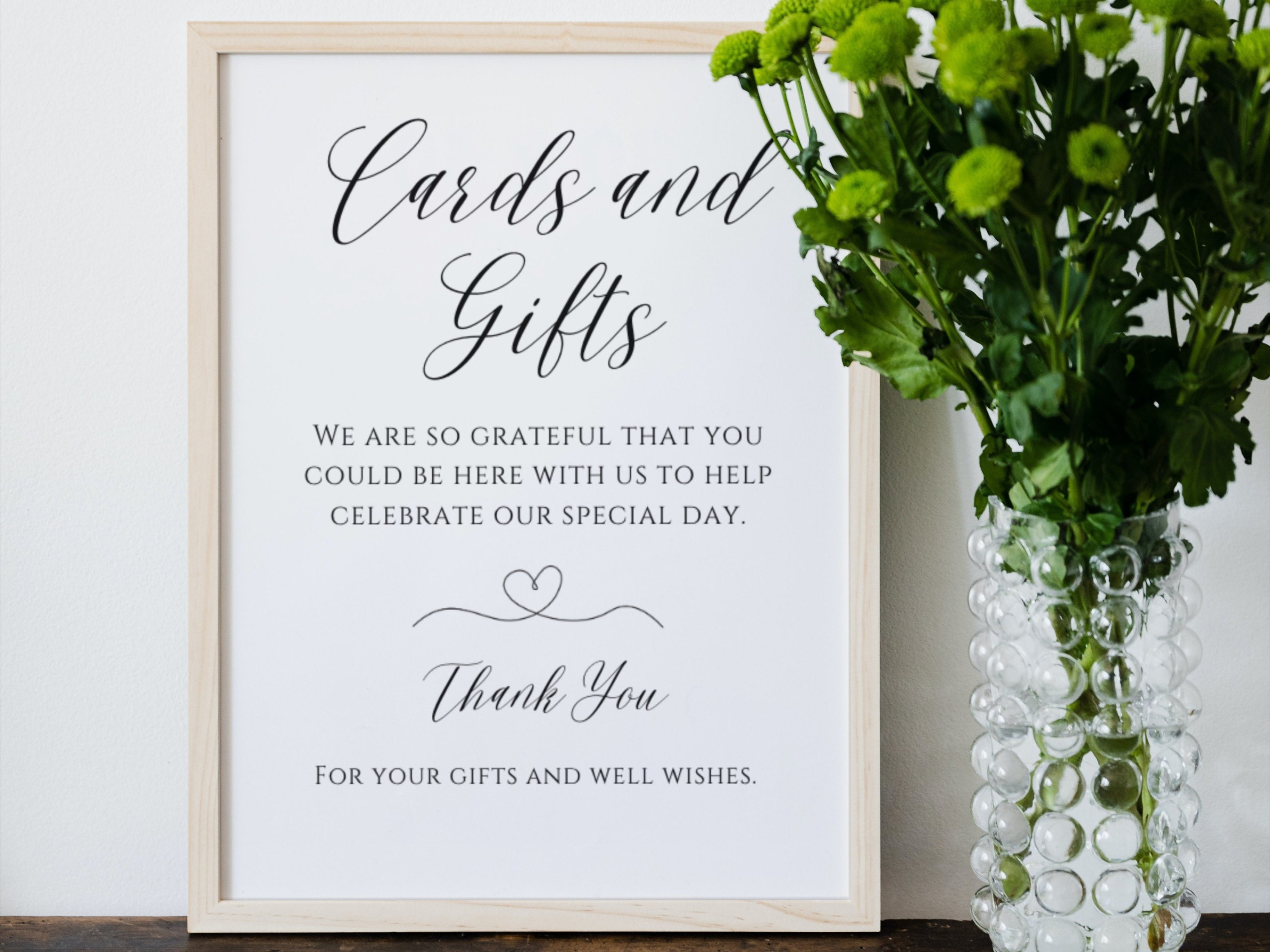 Cards and Gifts Sign Wedding Gift Table Sign Wedding Signs - Etsy