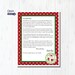 Editable Santa Letter Template Letter From Santa Template - Etsy