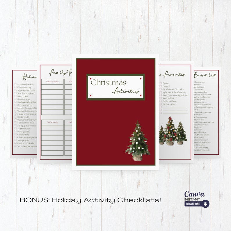 Christmas Acts of Kindness Calendar Printable Editable Advent - Etsy