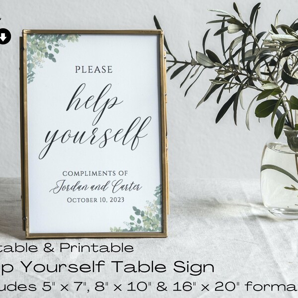 Please Help Yourself - Etsy