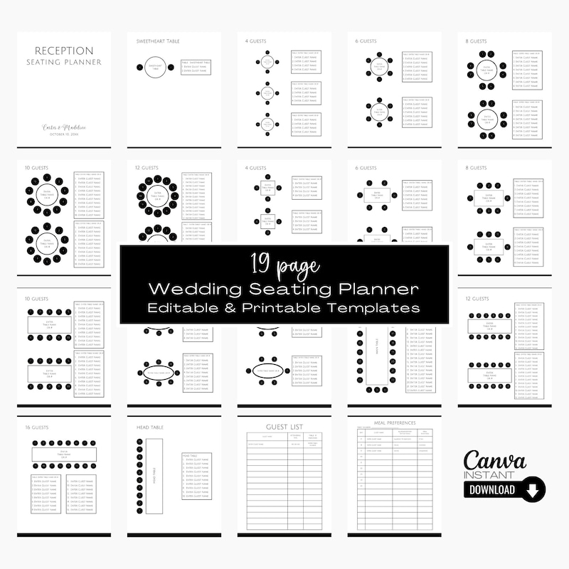 Seating Plan - Etsy
