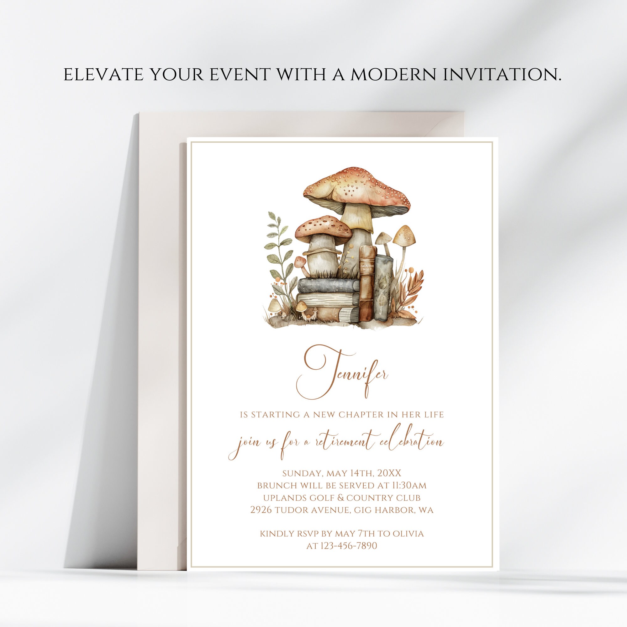 Editable New Chapter Retirement Party Invitation Template, Printable ...