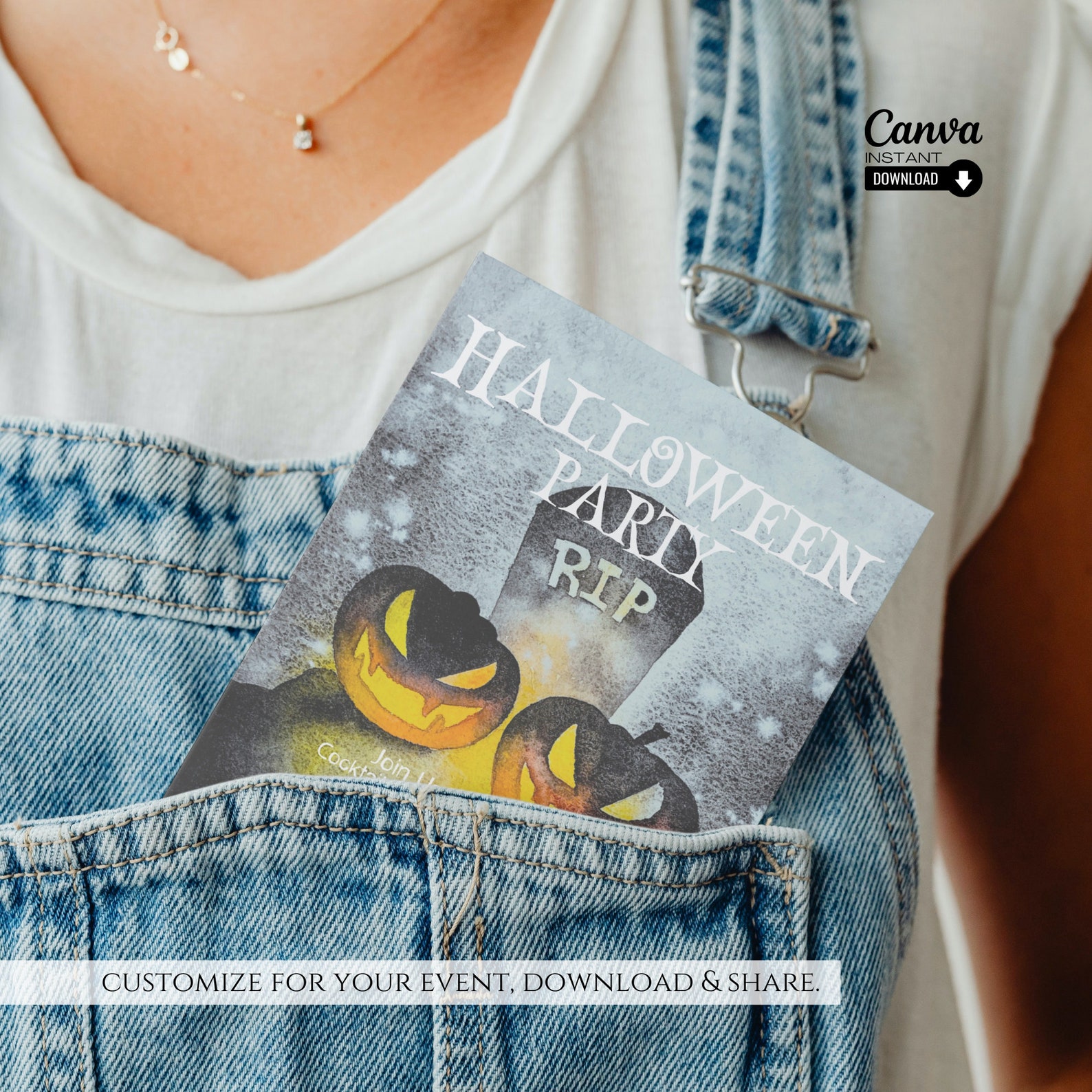 Editable Halloween Party Invitation Printable Halloween Party - Etsy