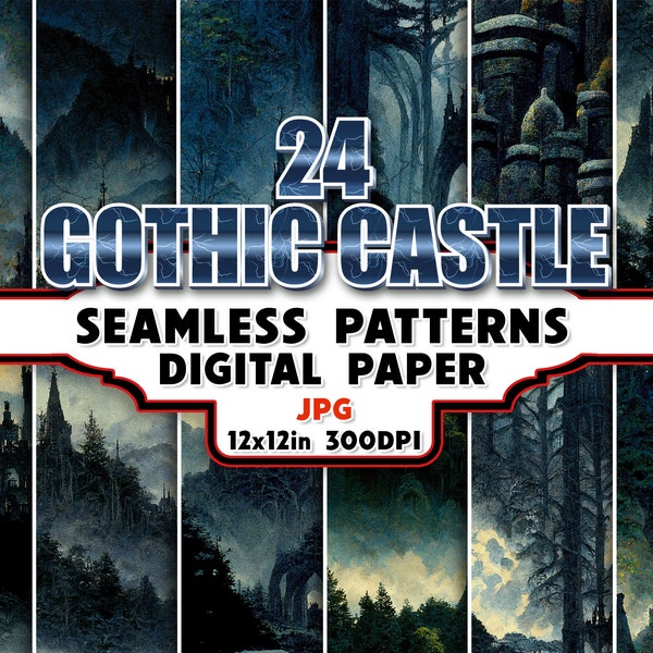 Gothic Castle - Etsy