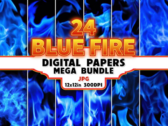 Blue Fire Texture