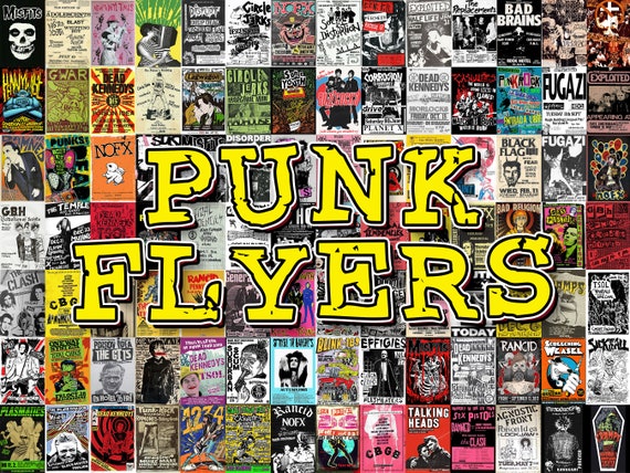 Punk Rock Wall Collage Kit 150 PCS Punk Posters Punk