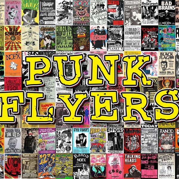 Punk Rock Art - Etsy