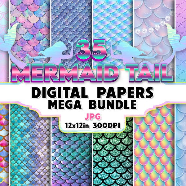 Mermaid Wallpaper - Etsy