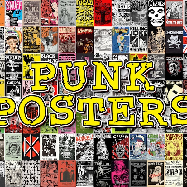 Emo Punk Rock - Etsy