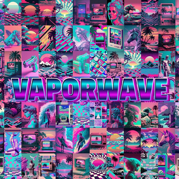 Vaporwave Decor - Etsy