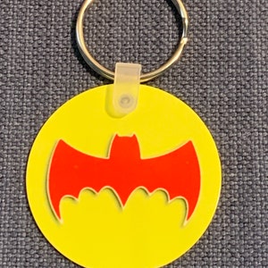 Batman Batmobile 2 Aluminum Keychain. Free Shipping - Etsy