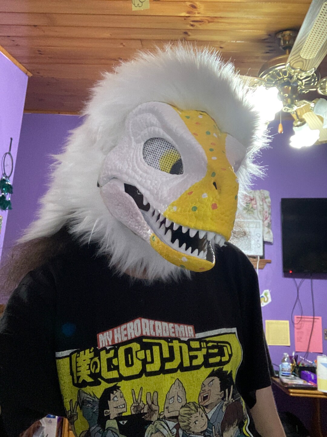 READ DESC Dino Mask atticus Pre-made - Etsy