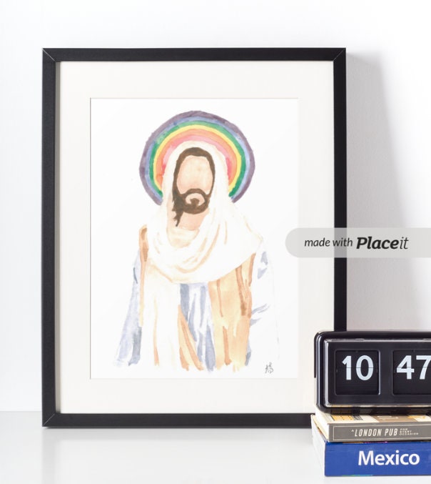 LGBTQ Jesus - Etsy