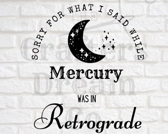 Retrograde Clipart - Etsy