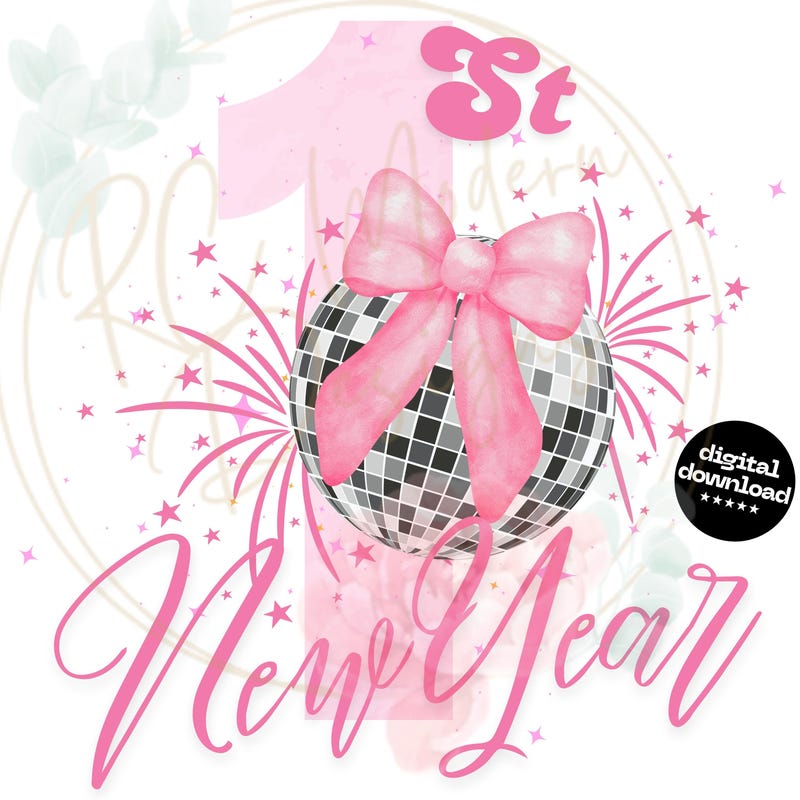 New Years Baby Clip Art - Etsy