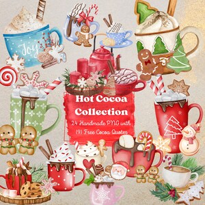 Hot Cocoa Christmas Gingerbread PNG, Hot Cocoa PNG Clipart, Hot Cocoa ...
