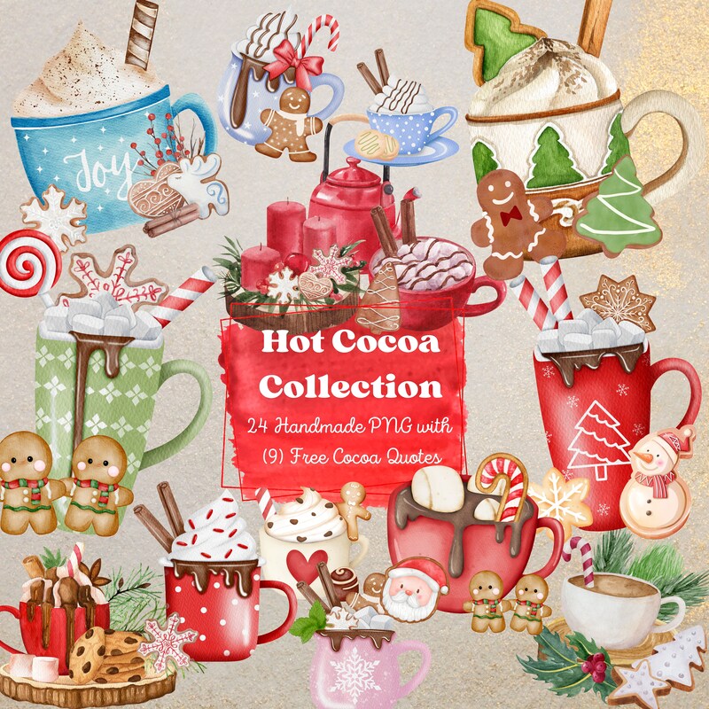 Hot Cocoa Border - Etsy