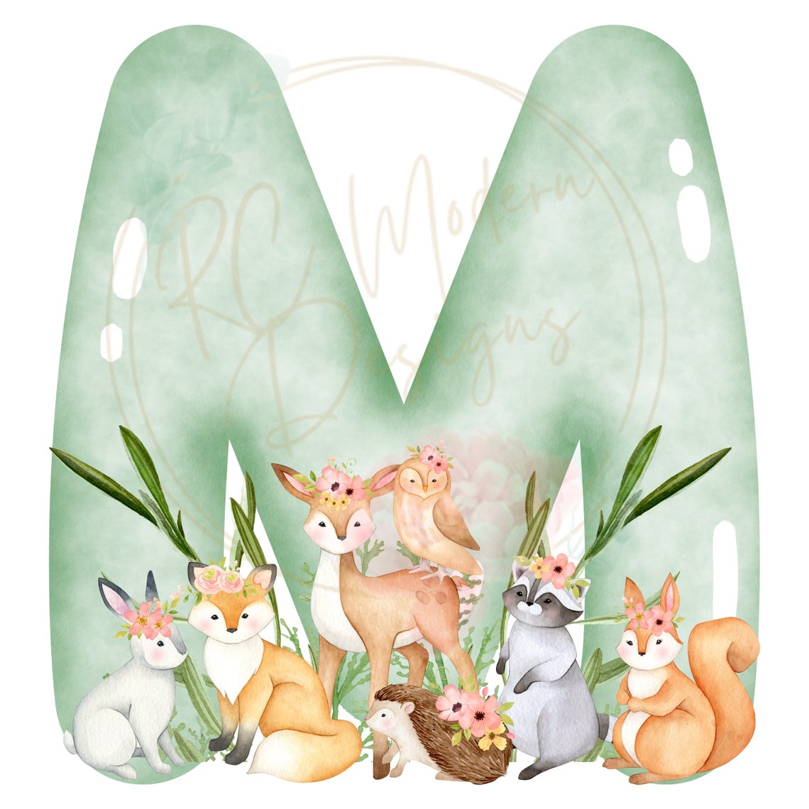 Woodland Animal Clipart, Baby Woodland Clipart, Woodland Animal PNG ...
