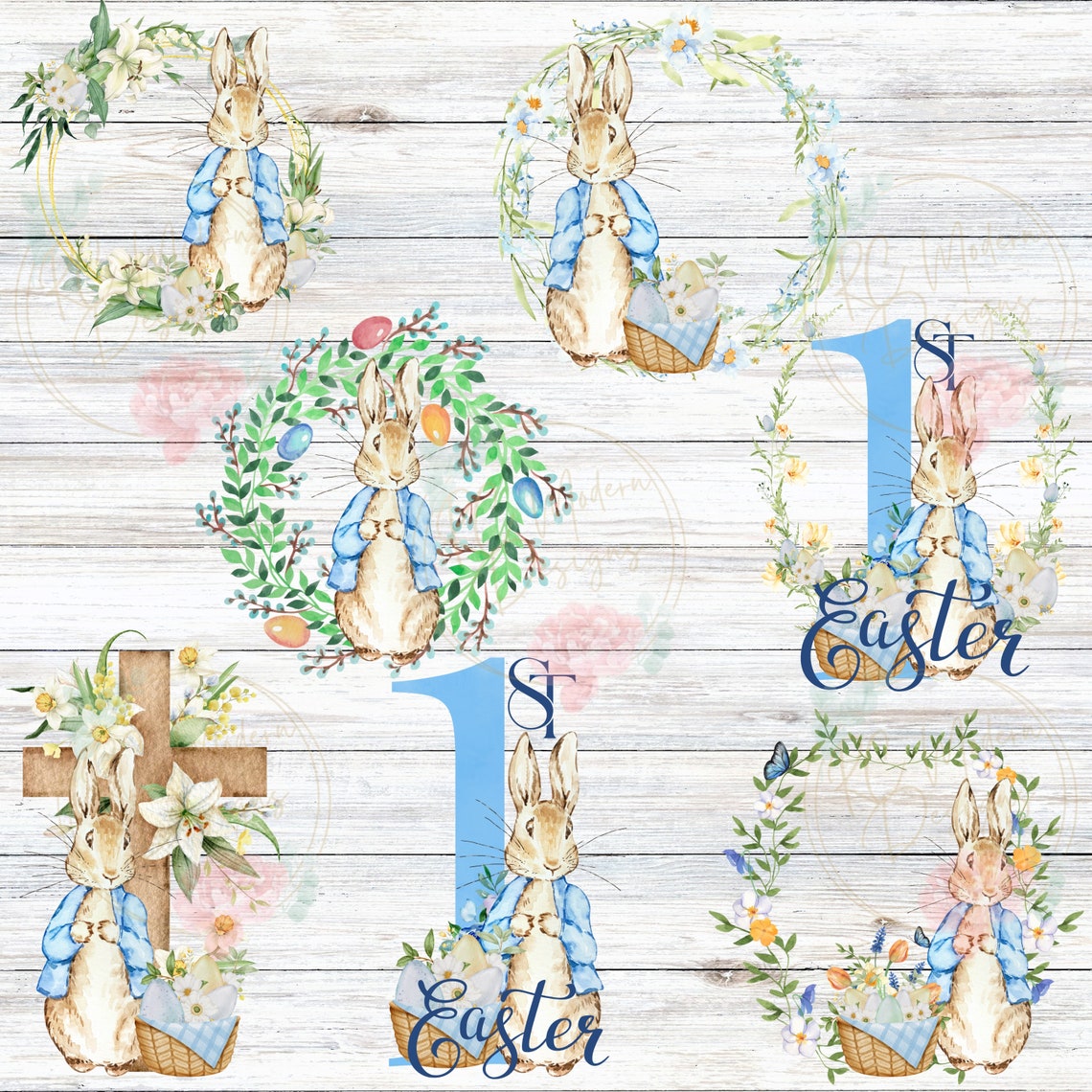 First Easter Flopsy Bunny, Flopsy Bunny Clipart, Easter Bunny PNG ...