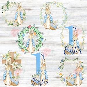 First Easter Flopsy Bunny, Flopsy Bunny Clipart, Easter Bunny PNG ...