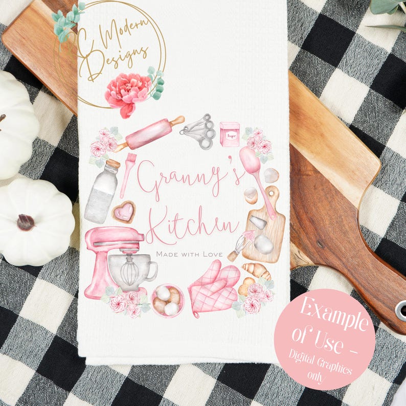 Grandma's Kitchen, Granny's Kitchen, Gramma's Kitchen, Pink Mixer ...