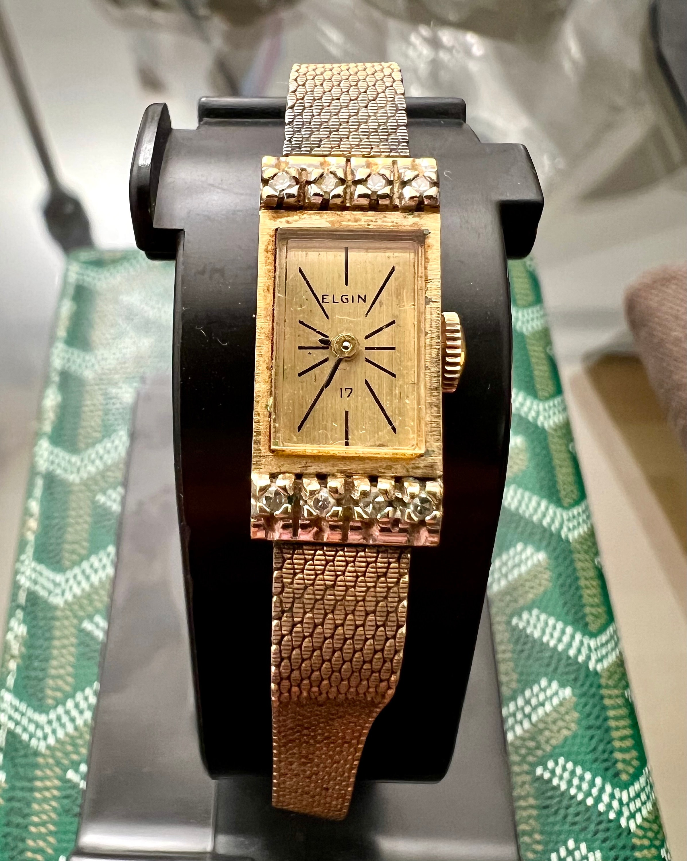 Ladies Elgin Vintage Watch Gorgeous Vintage. Runs Excellent. - Etsy