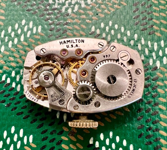 Vintage Ladies Hamilton Tank Watch Estate Sale Acquir… - Gem