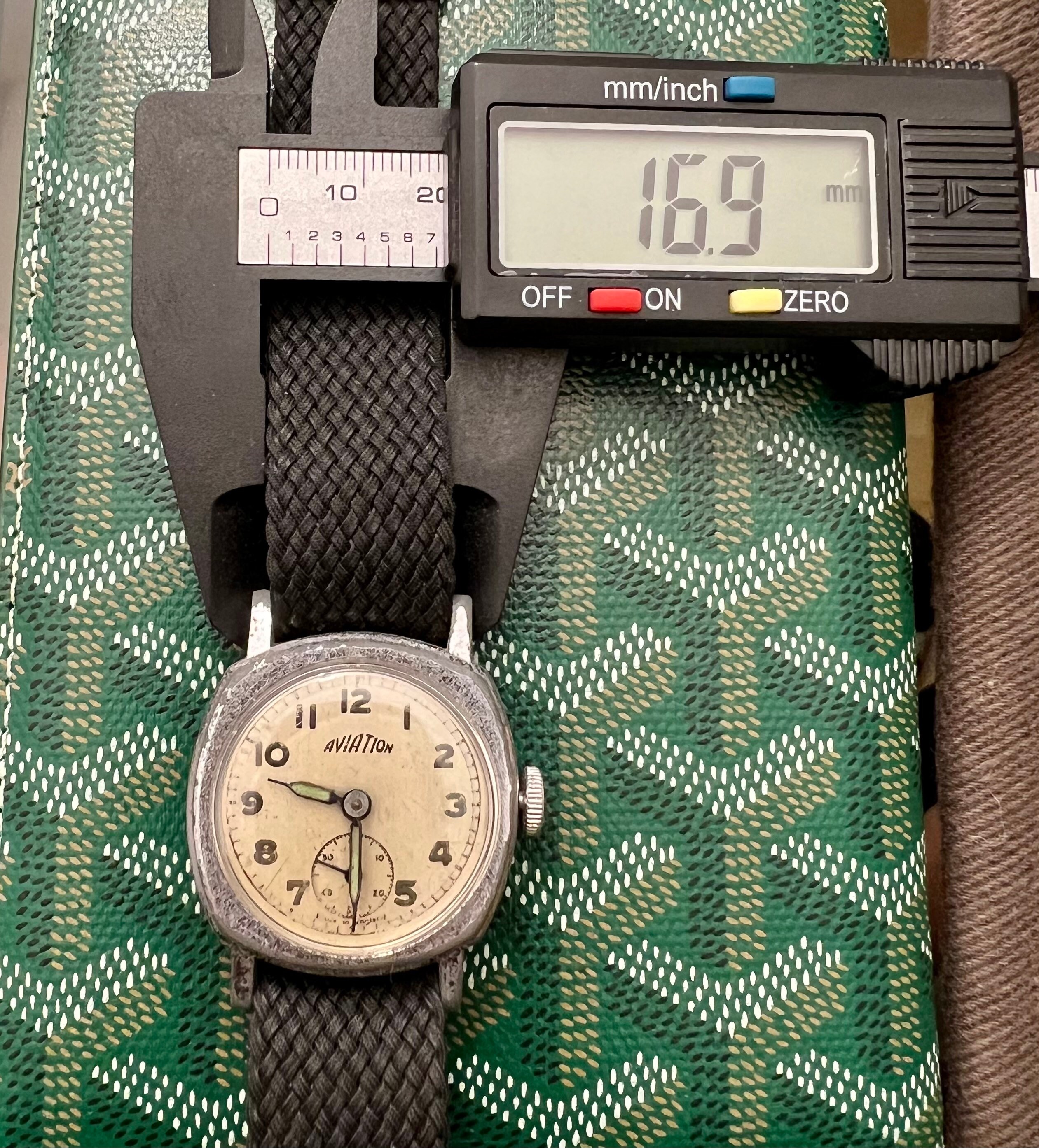 Mens Aviation Military Field Watch Made in England. Runs - Etsy