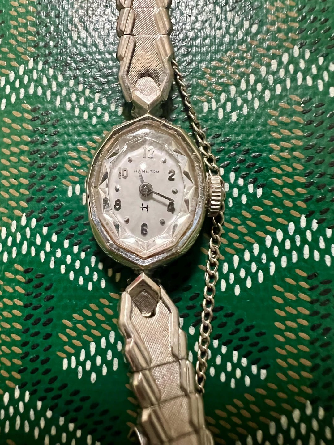 Rare Ladies Hamilton Vintage 10K Rolled Gold Plated Watch Estate ...