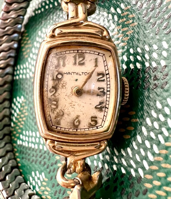 Vintage Ladies Hamilton Tank Watch Estate Sale Acquir… - Gem