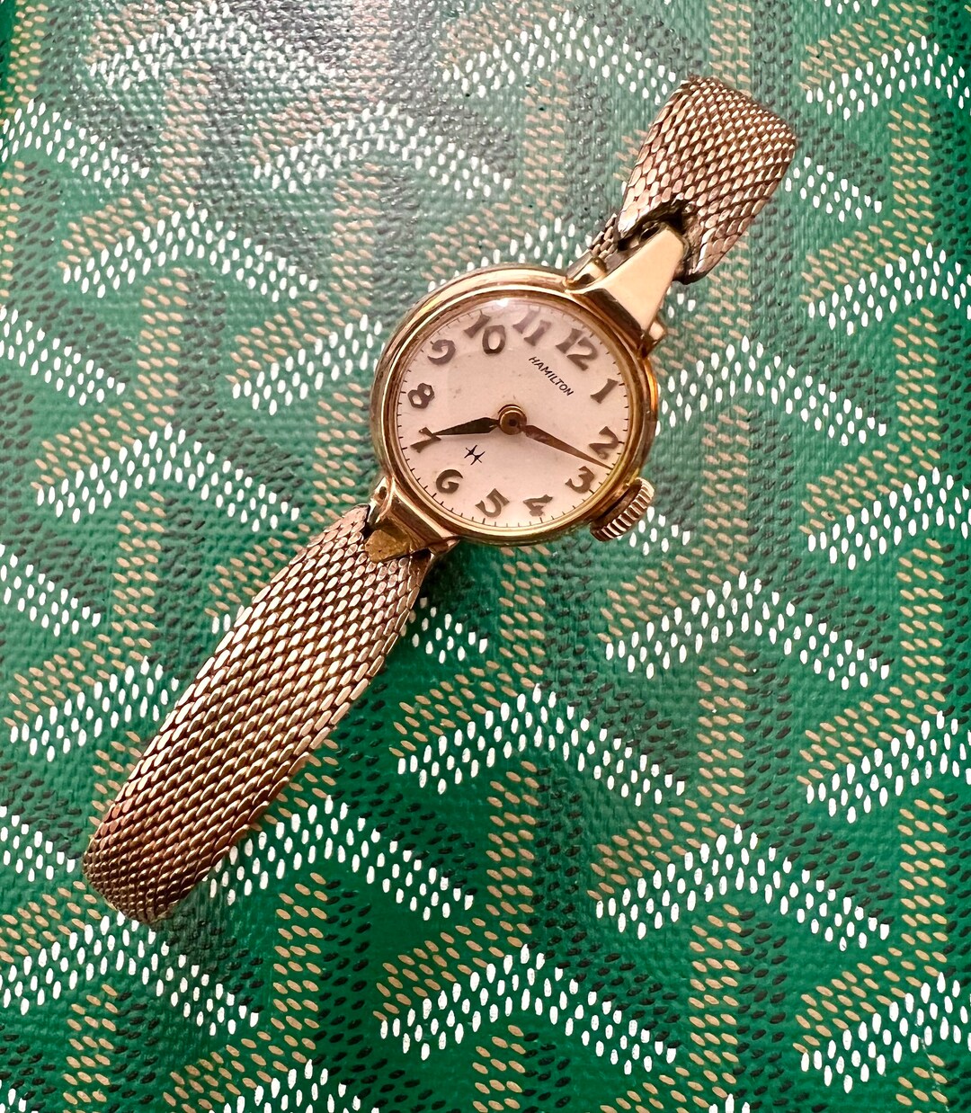 Vintage Ladies Hamilton Watch, 10K Gold Filled, Dainty, Works Great. - Etsy