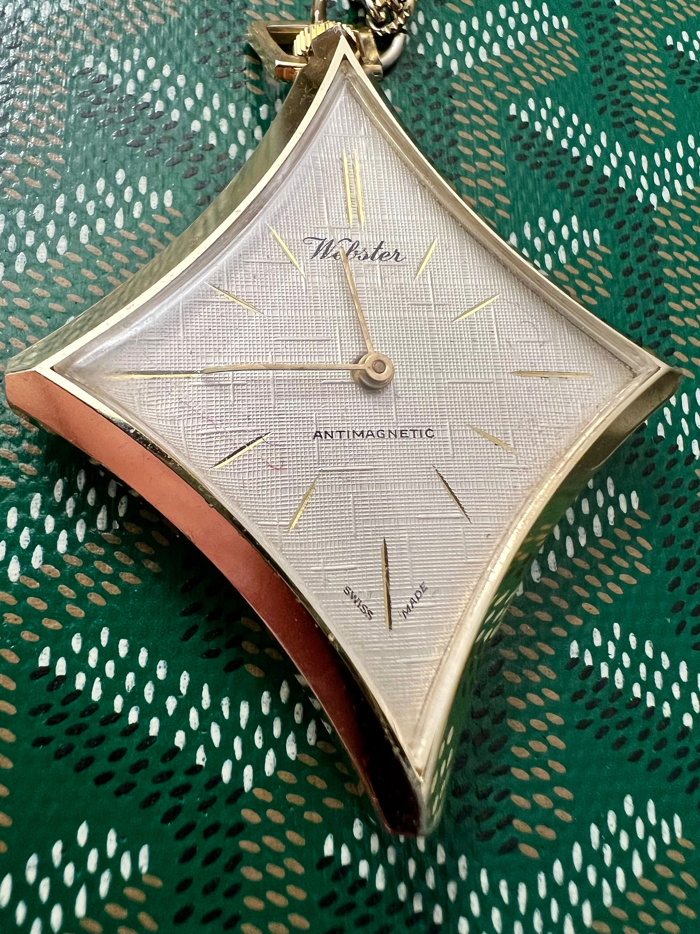 Vintage Webster Pendant Watch Runs Excellent Original Box - Etsy