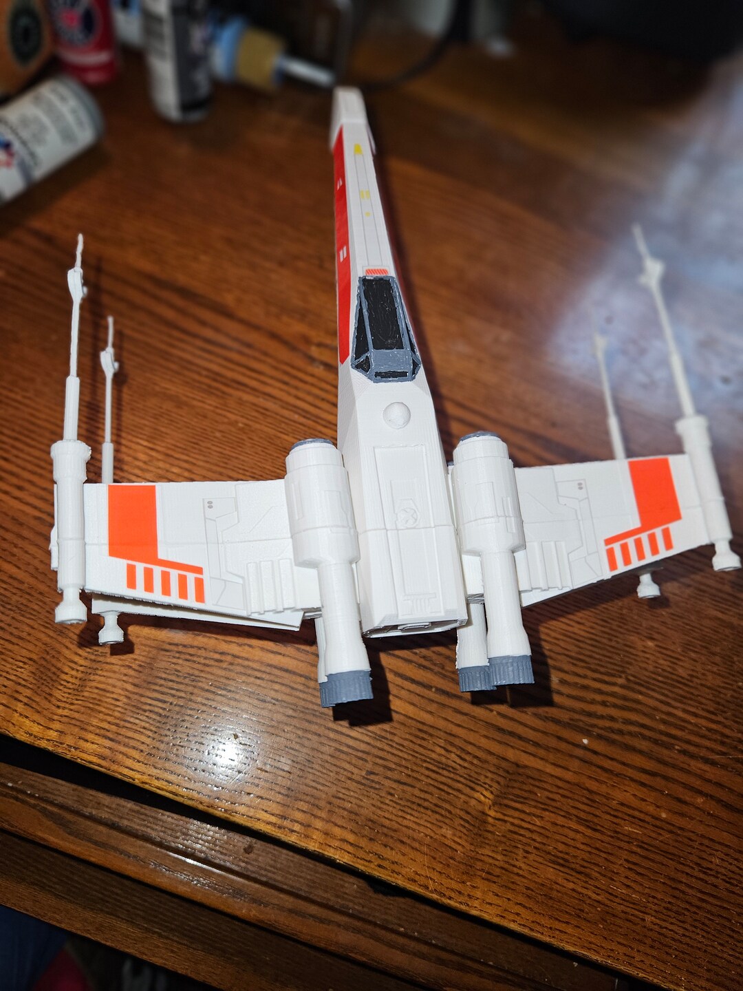 X-wing Starfighter Attack Wings Painted 3D Printed - Etsy