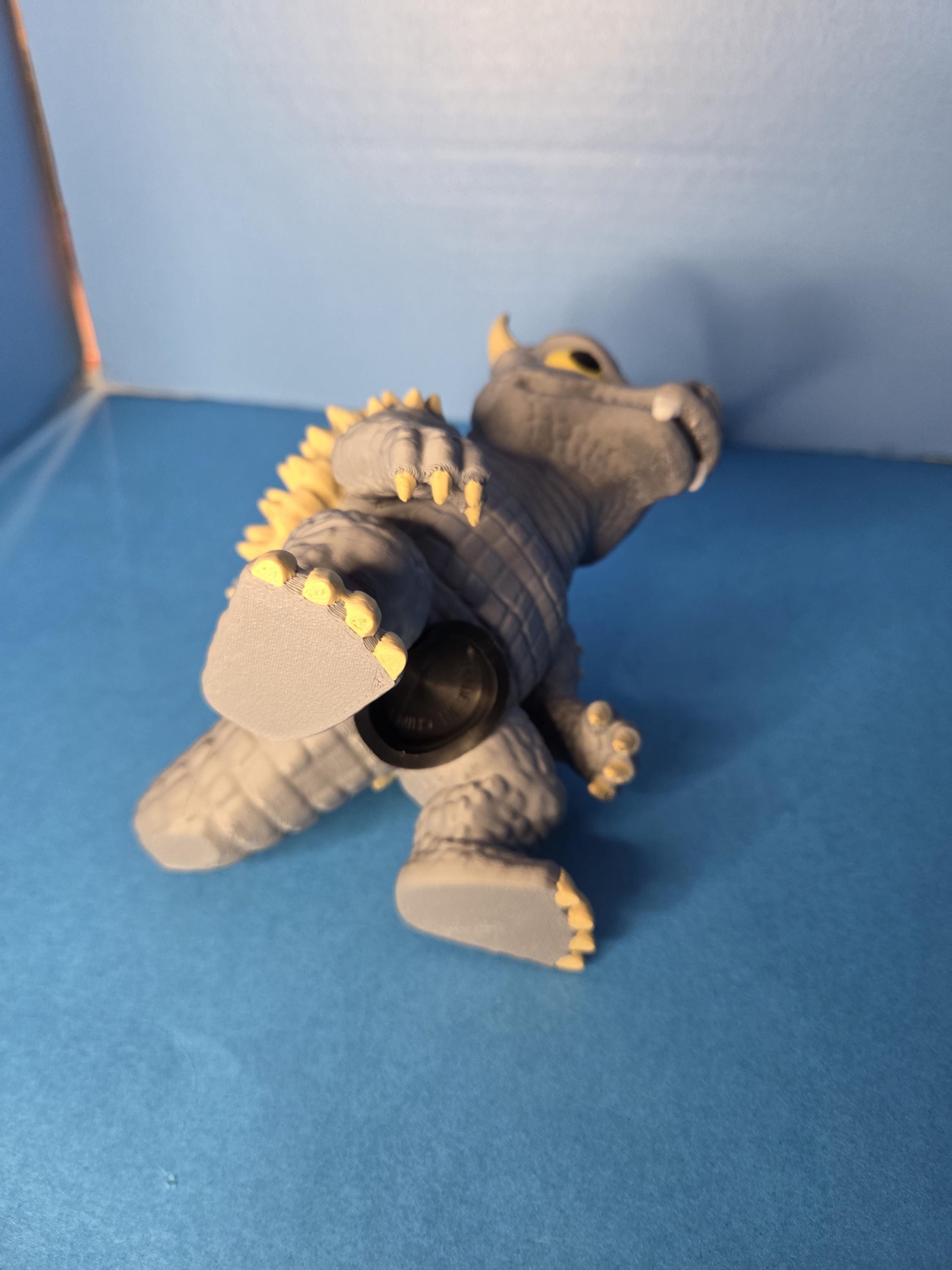 Anguirus Piggy Bank - Cute Spiked Kaiju Coin Bank - Godzilla's Best ...
