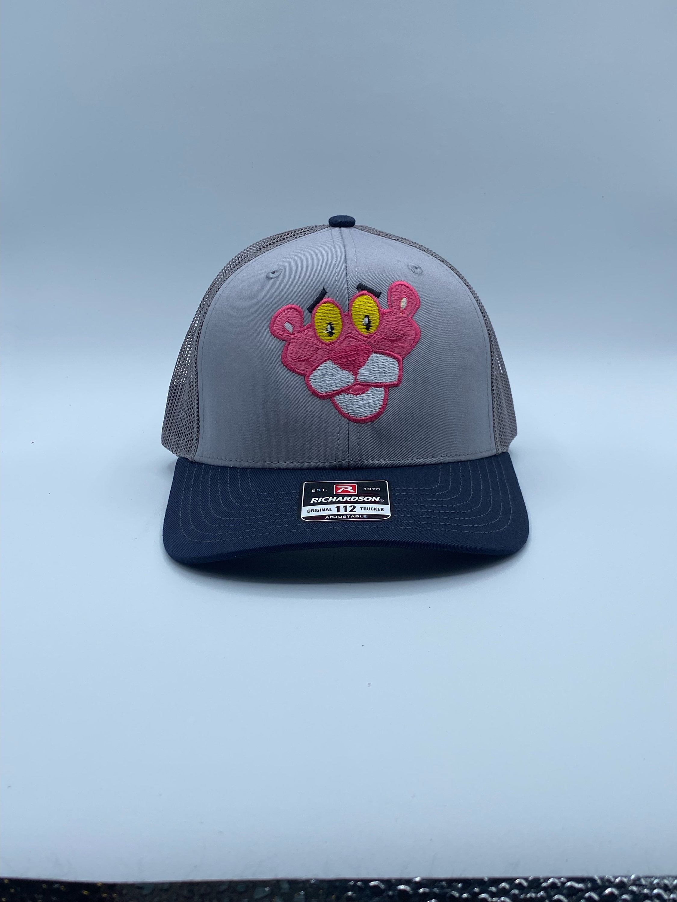 Pink Panther, Pink Panther Trucker Hat, Pink Panther Embroidery Hat ...