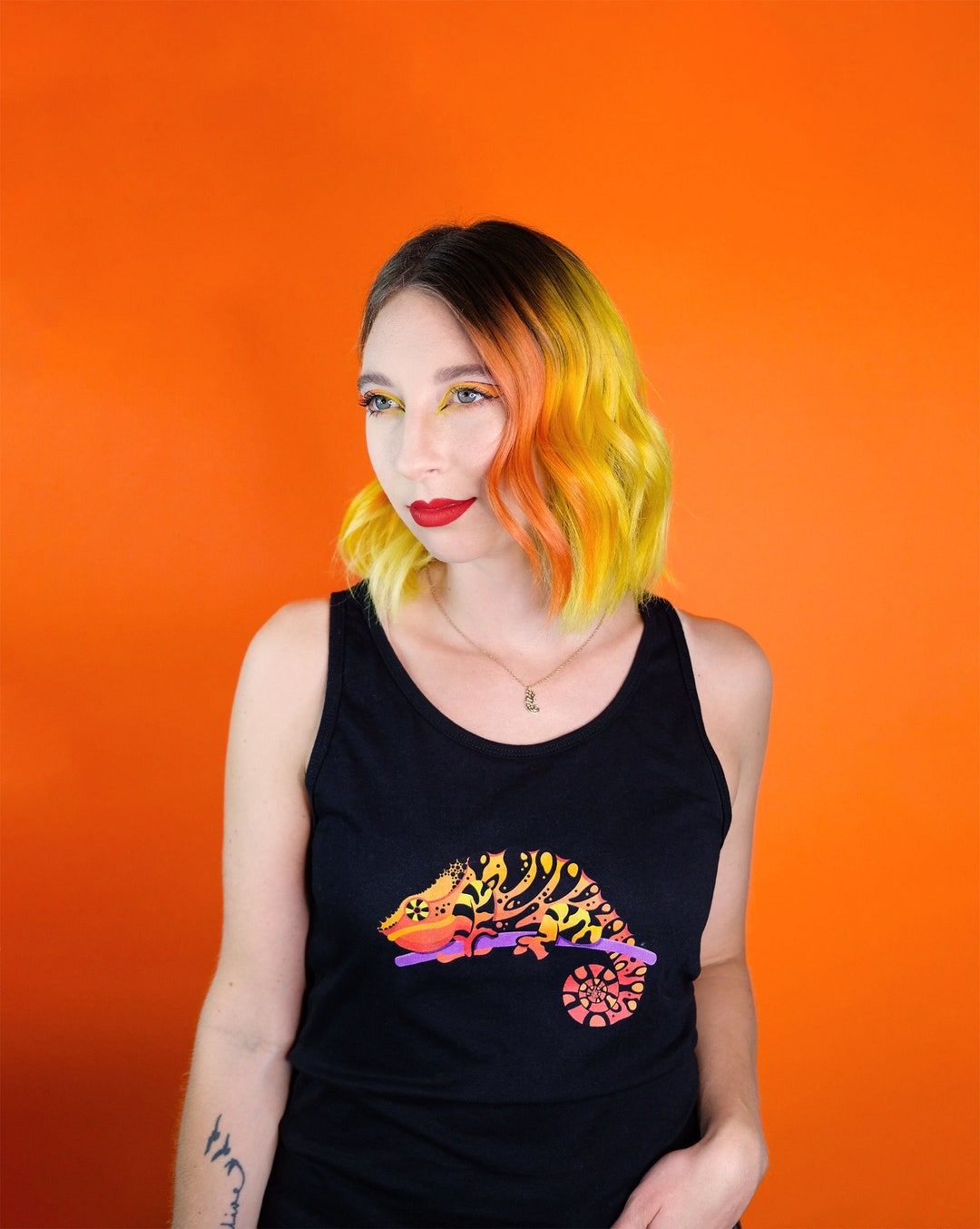 Chameleon Tank | Unisex Jersey Tank - Etsy