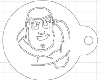 Buzz Lightyear Stencil - Etsy