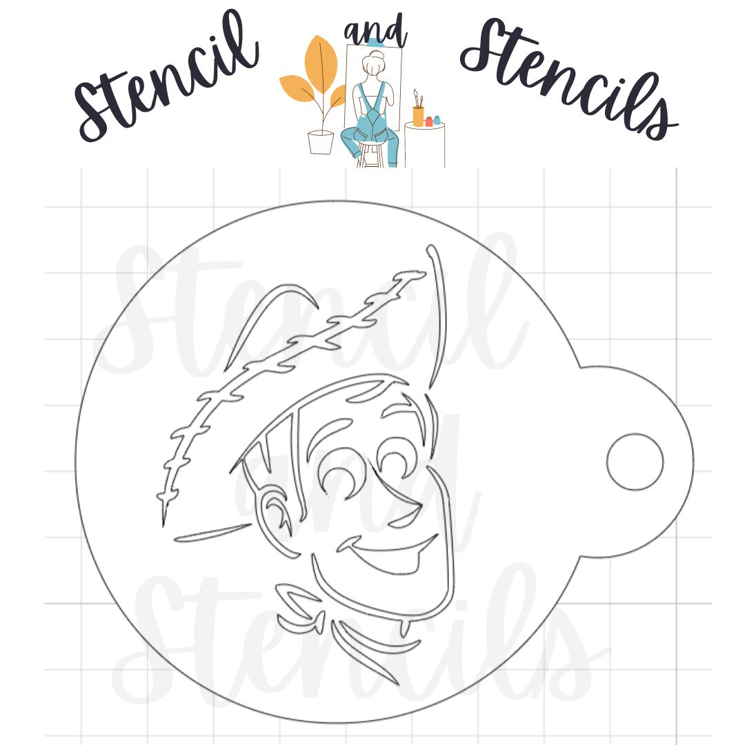 Toy Story Stencil Bath Bomb Stencil Cookie Stencil Airbrush Stencil ...